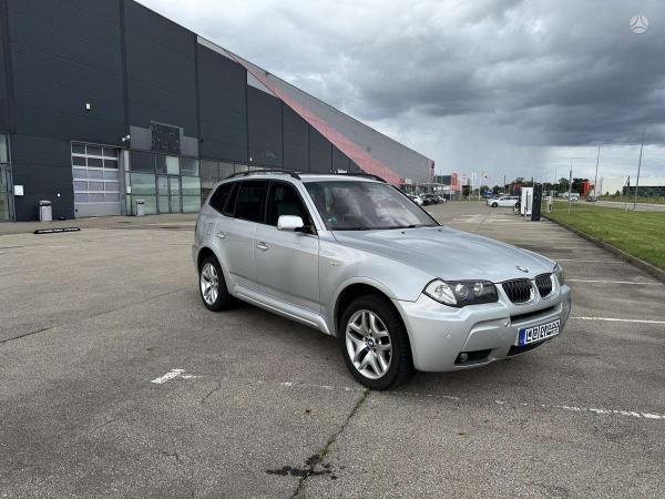 Grey BMW X3 2006 in Panevezys, with an engine capacity of 2.99 L and mileage of 254 thousand km for 3800 €, photo 6 on AUTOMOTO.COM.LV