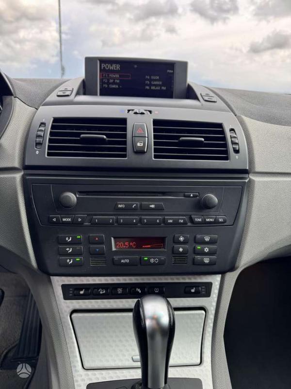 Grey BMW X3 2006 in Panevezys, with an engine capacity of 2.99 L and mileage of 254 thousand km for 3800 €, photo 11 on AUTOMOTO.COM.LV