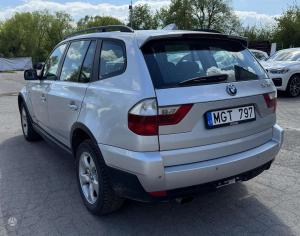Pelēks BMW X3 2006 Panevēža, ar dzinēja tilpumu 2.00 L un nobraukumu 219 tūkst. km par 3500 €, foto 5 vietnē AUTOMOTO.COM.LV