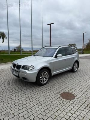 Pelēks BMW X3 2006 Rēzekne, ar dzinēja tilpumu 3.00 L un nobraukumu 320 tūkst. km par 4700 €, foto  vietnē AUTOMOTO.COM.LV