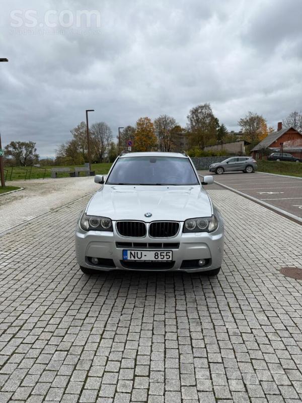 Pelēks BMW X3 2006 Rēzekne, ar dzinēja tilpumu 3.00 L un nobraukumu 320 tūkst. km par 4700 €, foto 3 vietnē AUTOMOTO.COM.LV
