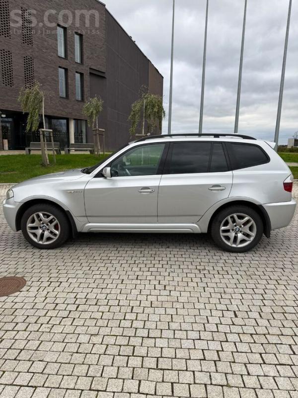 Pelēks BMW X3 2006 Rēzekne, ar dzinēja tilpumu 3.00 L un nobraukumu 320 tūkst. km par 4700 €, foto 4 vietnē AUTOMOTO.COM.LV