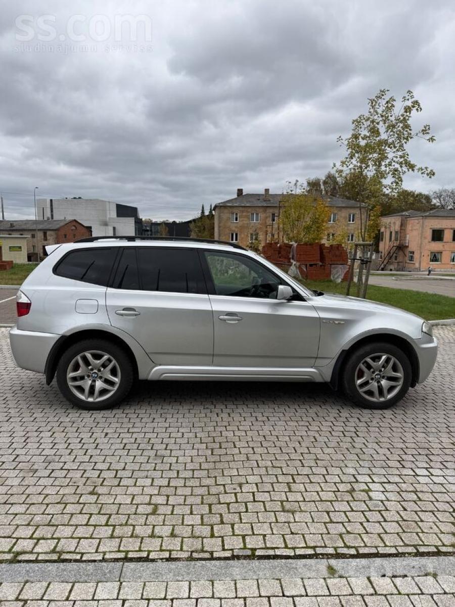 Pelēks BMW X3 2006 Rēzekne, ar dzinēja tilpumu 3.00 L un nobraukumu 320 tūkst. km par 4700 €, foto 5 vietnē AUTOMOTO.COM.LV