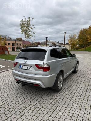 Pelēks BMW X3 2006 Rēzekne, ar dzinēja tilpumu 3.00 L un nobraukumu 320 tūkst. km par 4700 €, foto 8 vietnē AUTOMOTO.COM.LV