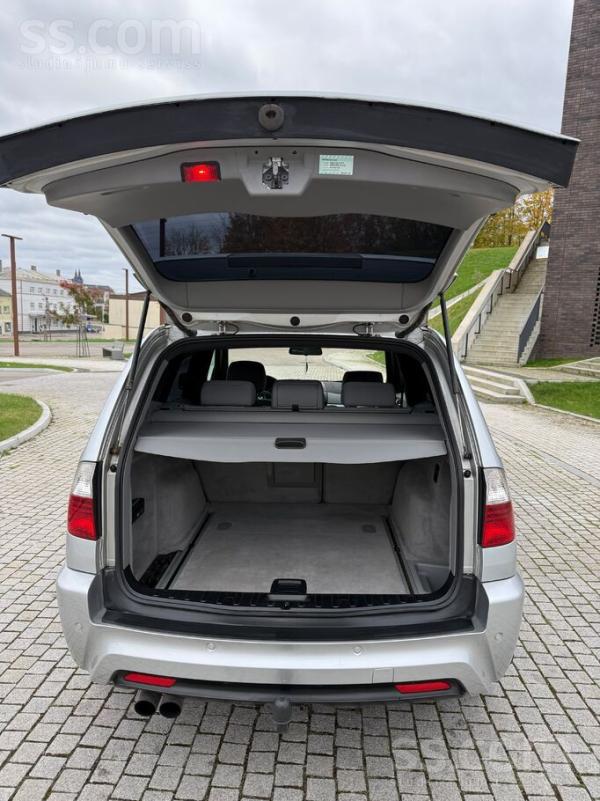 Pelēks BMW X3 2006 Rēzekne, ar dzinēja tilpumu 3.00 L un nobraukumu 320 tūkst. km par 4700 €, foto 10 vietnē AUTOMOTO.COM.LV