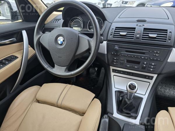 Grey BMW X3 2007 in Rezekne, with an engine capacity of 2.00 L and mileage of 0 thousand km for 6700 €, photo 6 on AUTOMOTO.COM.LV