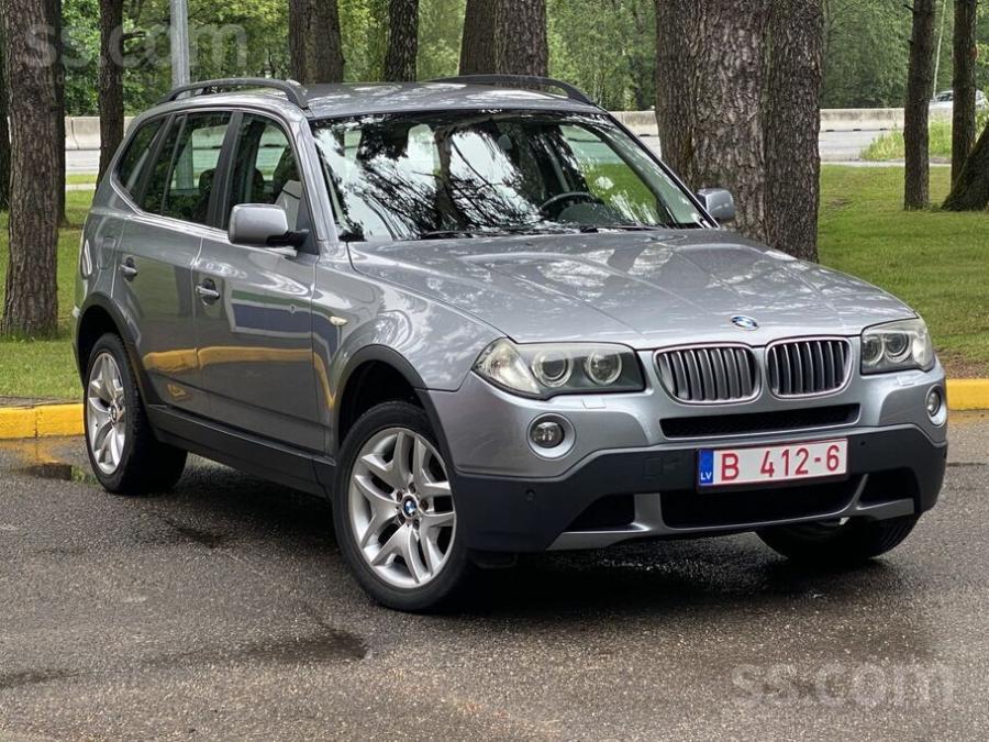 Pelēks BMW X3 2007 Rīga, ar dzinēja tilpumu 3.00 L un nobraukumu 260 tūkst. km par 6550 €, foto 2 vietnē AUTOMOTO.COM.LV
