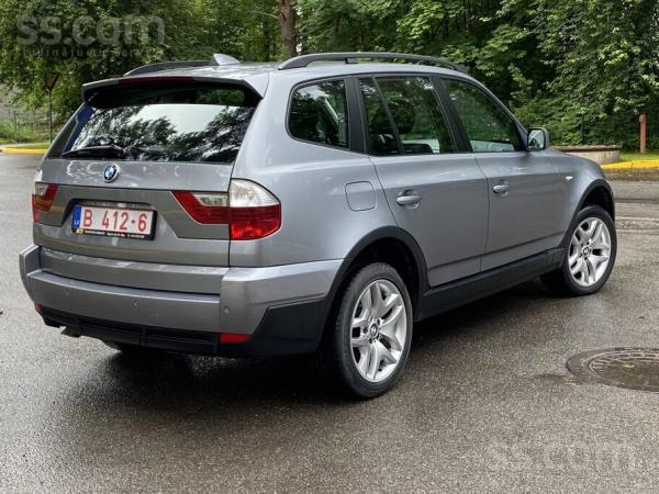 Pelēks BMW X3 2007 Rīga, ar dzinēja tilpumu 3.00 L un nobraukumu 260 tūkst. km par 6550 €, foto 3 vietnē AUTOMOTO.COM.LV