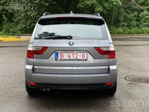 Pelēks BMW X3 2007 Rīga, ar dzinēja tilpumu 3.00 L un nobraukumu 260 tūkst. km par 6550 €, foto 4 vietnē AUTOMOTO.COM.LV