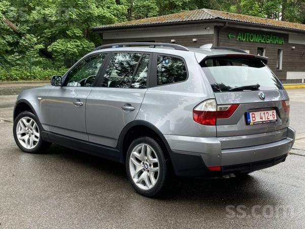 Pelēks BMW X3 2007 Rīga, ar dzinēja tilpumu 3.00 L un nobraukumu 260 tūkst. km par 6550 €, foto 5 vietnē AUTOMOTO.COM.LV
