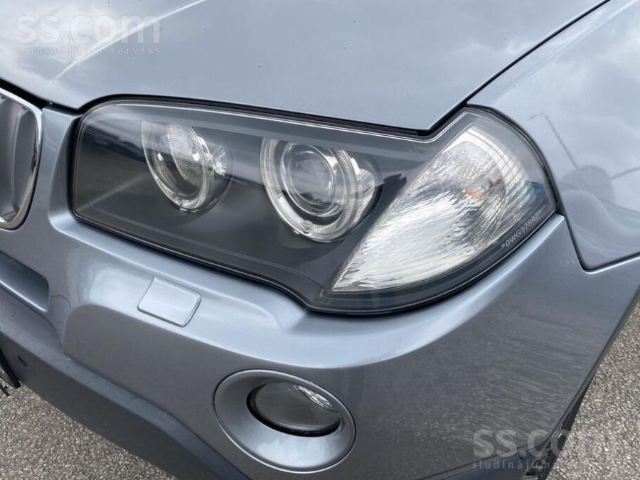 Pelēks BMW X3 2007 Rīga, ar dzinēja tilpumu 3.00 L un nobraukumu 260 tūkst. km par 6550 €, foto 25 vietnē AUTOMOTO.COM.LV