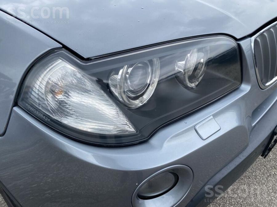 Pelēks BMW X3 2007 Rīga, ar dzinēja tilpumu 3.00 L un nobraukumu 260 tūkst. km par 6550 €, foto 27 vietnē AUTOMOTO.COM.LV