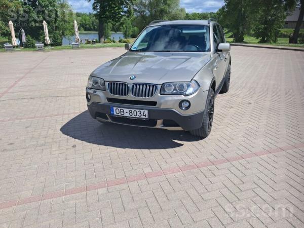 Grey BMW X3 2007 in Valmiera, with an engine capacity of 3.00 L and mileage of 189 thousand km for 4750 €, photo 1 on AUTOMOTO.COM.LV