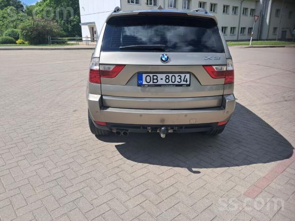 Grey BMW X3 2007 in Valmiera, with an engine capacity of 3.00 L and mileage of 189 thousand km for 4750 €, photo 4 on AUTOMOTO.COM.LV