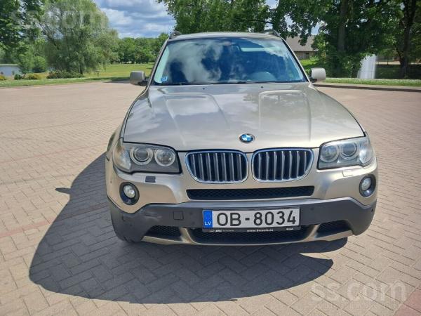 Grey BMW X3 2007 in Valmiera, with an engine capacity of 3.00 L and mileage of 189 thousand km for 4750 €, photo 7 on AUTOMOTO.COM.LV