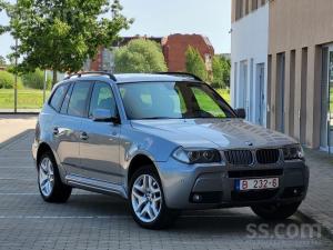 Pelēks BMW X3 2007 Jelgava, ar dzinēja tilpumu 3.00 L un nobraukumu 259 tūkst. km par 6950 €, foto 2 vietnē AUTOMOTO.COM.LV