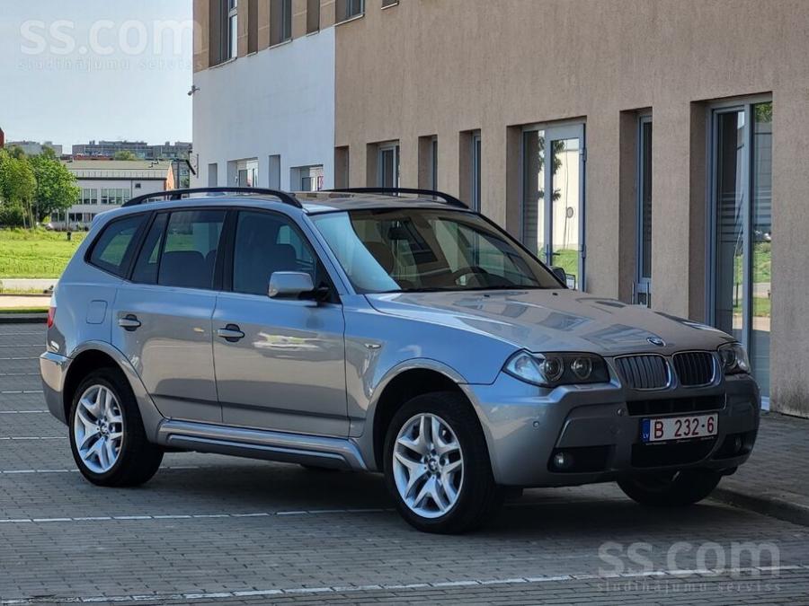 Pelēks BMW X3 2007 Jelgava, ar dzinēja tilpumu 3.00 L un nobraukumu 259 tūkst. km par 6950 €, foto 3 vietnē AUTOMOTO.COM.LV