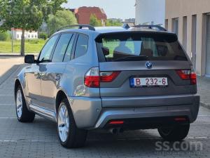 Pelēks BMW X3 2007 Jelgava, ar dzinēja tilpumu 3.00 L un nobraukumu 259 tūkst. km par 6950 €, foto 8 vietnē AUTOMOTO.COM.LV