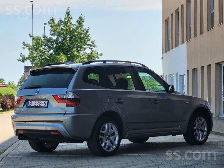 Pelēks BMW X3 2007 Jelgava, ar dzinēja tilpumu 3.00 L un nobraukumu 259 tūkst. km par 6950 €, foto 11 vietnē AUTOMOTO.COM.LV