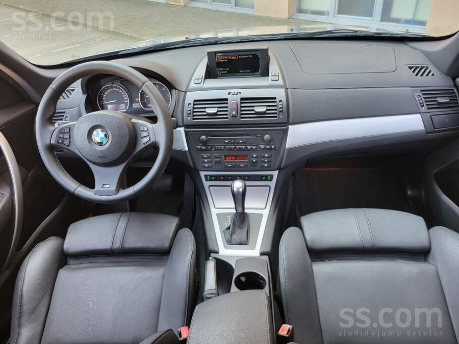 Pelēks BMW X3 2007 Jelgava, ar dzinēja tilpumu 3.00 L un nobraukumu 259 tūkst. km par 6950 €, foto 23 vietnē AUTOMOTO.COM.LV
