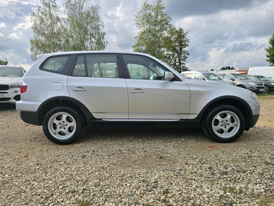 Grey BMW X3 2007 in Rezekne, with an engine capacity of 2.00 L and mileage of 0 thousand km for 6700 €, photo 2 on AUTOMOTO.COM.LV