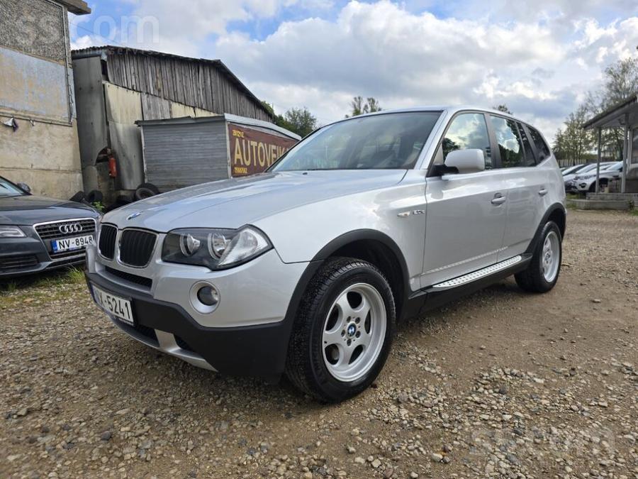 Grey BMW X3 2007 in Rezekne, with an engine capacity of 2.00 L and mileage of 0 thousand km for 6700 €, photo 3 on AUTOMOTO.COM.LV