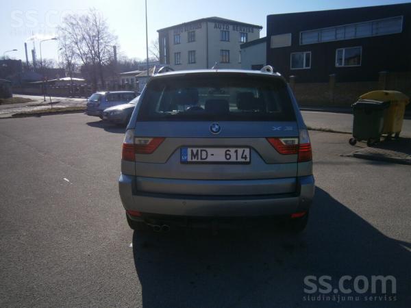 Grey BMW X3 2007 in Liepaja, with an engine capacity of 3.00 L and mileage of 382 thousand km for 5000 €, photo 5 on AUTOMOTO.COM.LV