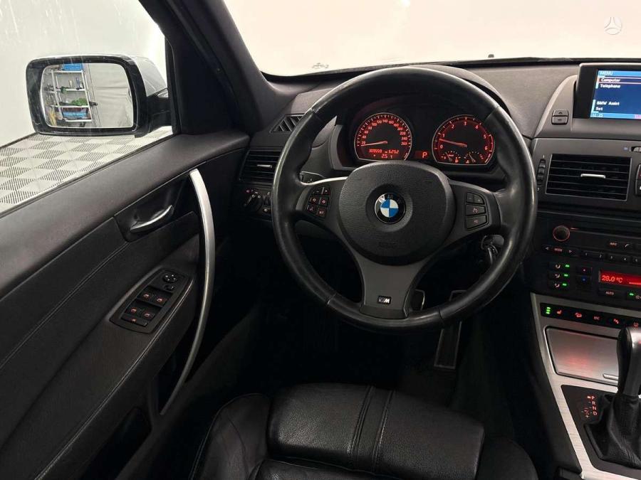 Pelēks BMW X3 2007 Marijampole, ar dzinēja tilpumu 2.99 L un nobraukumu 310 tūkst. km par 6750 €, foto 14 vietnē AUTOMOTO.COM.LV