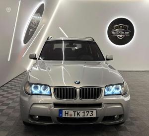 Pelēks BMW X3 2007 Marijampole, ar dzinēja tilpumu 2.99 L un nobraukumu 310 tūkst. km par 6750 €, foto 26 vietnē AUTOMOTO.COM.LV