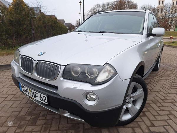 Pelēks BMW X3 2007 Jonava, ar dzinēja tilpumu 2.99 L un nobraukumu 285 tūkst. km par 4300 €, foto 1 vietnē AUTOMOTO.COM.LV