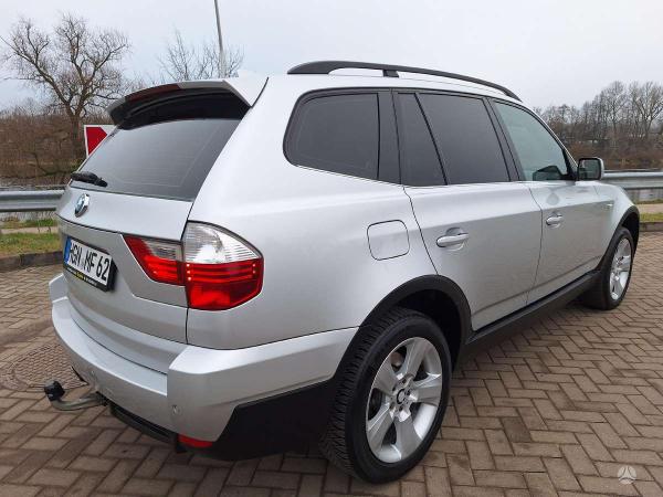 Pelēks BMW X3 2007 Jonava, ar dzinēja tilpumu 2.99 L un nobraukumu 285 tūkst. km par 4300 €, foto 2 vietnē AUTOMOTO.COM.LV