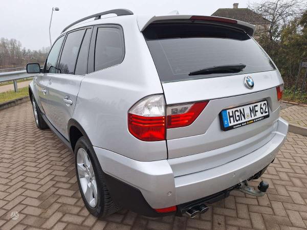 Pelēks BMW X3 2007 Jonava, ar dzinēja tilpumu 2.99 L un nobraukumu 285 tūkst. km par 4300 €, foto 5 vietnē AUTOMOTO.COM.LV
