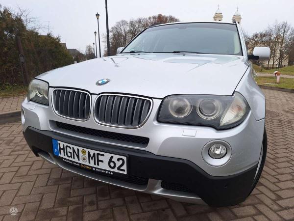 Pelēks BMW X3 2007 Jonava, ar dzinēja tilpumu 2.99 L un nobraukumu 285 tūkst. km par 4300 €, foto 10 vietnē AUTOMOTO.COM.LV