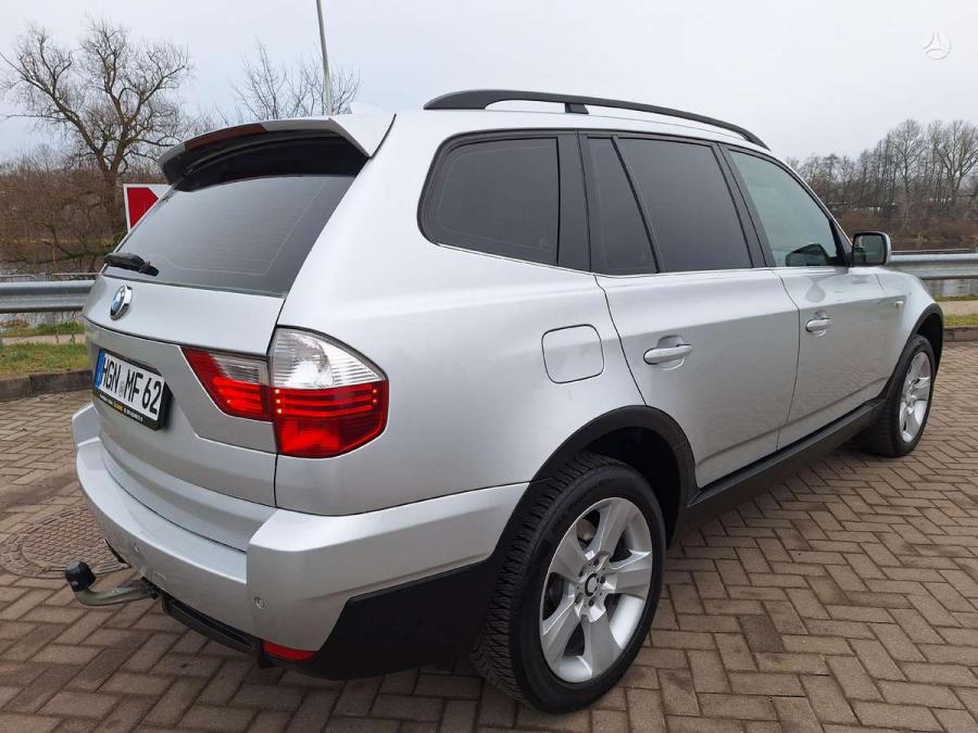 Pelēks BMW X3 2007 Jonava, ar dzinēja tilpumu 2.99 L un nobraukumu 285 tūkst. km par 4500 €, foto 8 vietnē AUTOMOTO.COM.LV