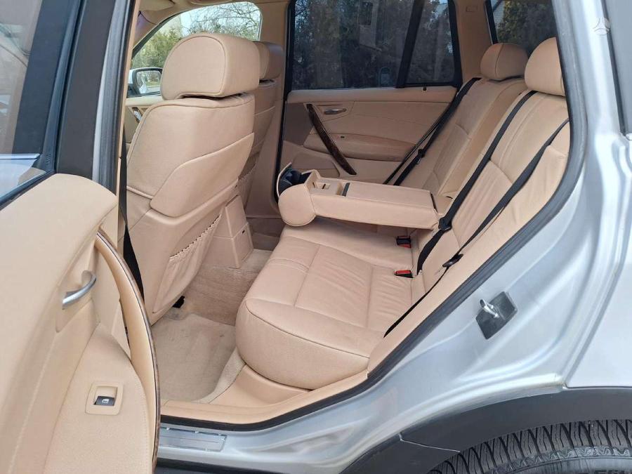 Pelēks BMW X3 2007 Jonava, ar dzinēja tilpumu 2.99 L un nobraukumu 285 tūkst. km par 4500 €, foto 12 vietnē AUTOMOTO.COM.LV