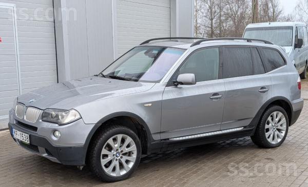Pelēks BMW X3 2007 Rīga, ar dzinēja tilpumu 3.00 L un nobraukumu 378 tūkst. km par 4500 €, foto 1 vietnē AUTOMOTO.COM.LV