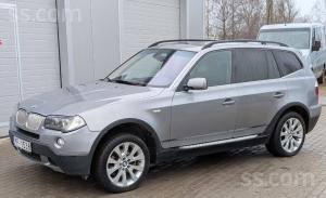 Grey BMW X3 2007 in Riga, with an engine capacity of 3.00 L and mileage of 378 thousand km for 4500 €, photo  on AUTOMOTO.COM.LV