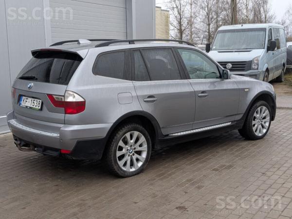 Pelēks BMW X3 2007 Rīga, ar dzinēja tilpumu 3.00 L un nobraukumu 378 tūkst. km par 4500 €, foto 3 vietnē AUTOMOTO.COM.LV