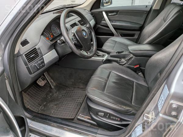 Pelēks BMW X3 2007 Rīga, ar dzinēja tilpumu 3.00 L un nobraukumu 378 tūkst. km par 4500 €, foto 6 vietnē AUTOMOTO.COM.LV