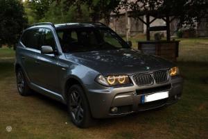 Grey BMW X3 2007 in Ukmerge, with an engine capacity of 2.99 L and mileage of 423 thousand km for 4000 €, photo  on AUTOMOTO.COM.LV