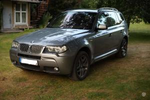 Pelēks BMW X3 2007 Ukmergė, ar dzinēja tilpumu 2.99 L un nobraukumu 423 tūkst. km par 4000 €, foto 3 vietnē AUTOMOTO.COM.LV