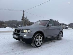 Pelēks BMW X3 2007 Birštonas, ar dzinēja tilpumu 2.99 L un nobraukumu 348 tūkst. km par 4400 €, foto  vietnē AUTOMOTO.COM.LV
