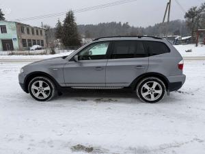 Grey BMW X3 2007 in Birstonas, with an engine capacity of 2.99 L and mileage of 348 thousand km for 4499 €, photo 5 on AUTOMOTO.COM.LV