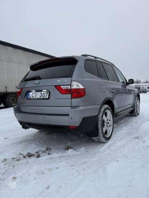 Grey BMW X3 2007 in Birstonas, with an engine capacity of 2.99 L and mileage of 348 thousand km for 4499 €, photo 7 on AUTOMOTO.COM.LV
