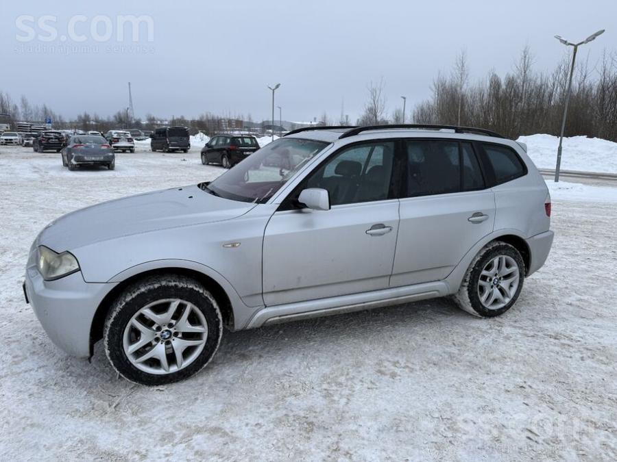 Pelēks BMW X3 2007 Daugavpils, ar dzinēja tilpumu 3.00 L un nobraukumu 276 tūkst. km par 6300 €, foto 2 vietnē AUTOMOTO.COM.LV