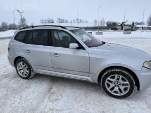 Pelēks BMW X3 2007 Daugavpils, ar dzinēja tilpumu 3.00 L un nobraukumu 276 tūkst. km par 6300 €, foto 3 vietnē AUTOMOTO.COM.LV