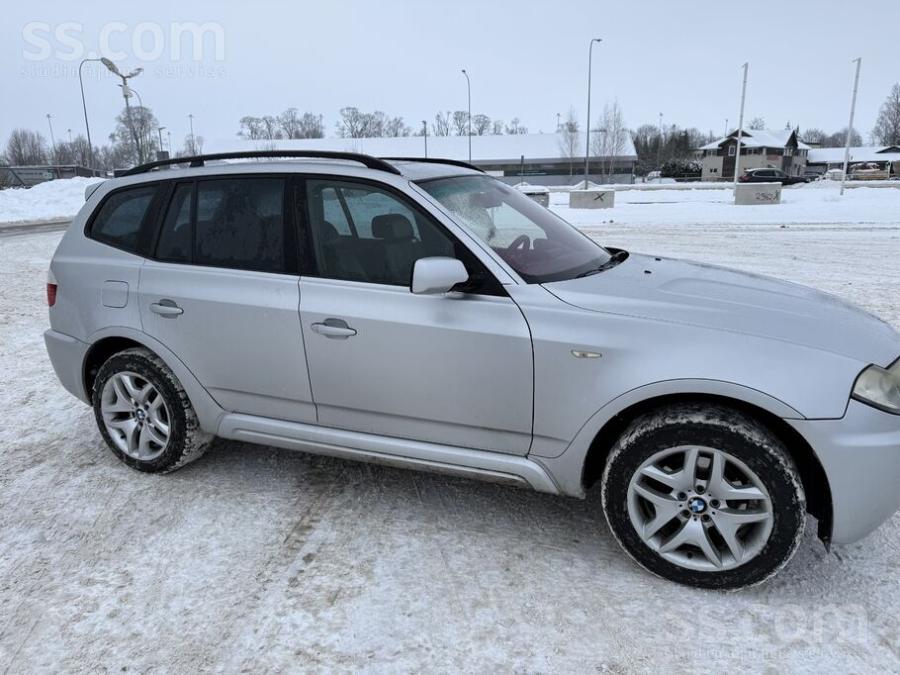Pelēks BMW X3 2007 Daugavpils, ar dzinēja tilpumu 3.00 L un nobraukumu 276 tūkst. km par 6300 €, foto 3 vietnē AUTOMOTO.COM.LV
