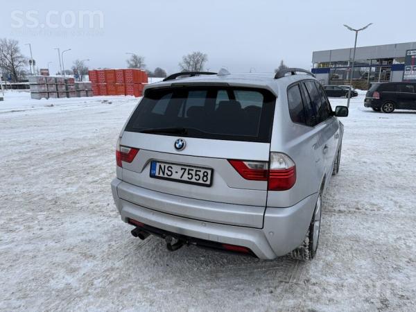 Grey BMW X3 2007 in Daugavpils, with an engine capacity of 3.00 L and mileage of 276 thousand km for 6300 €, photo 4 on AUTOMOTO.COM.LV