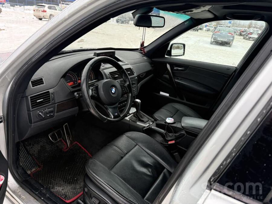 Pelēks BMW X3 2007 Daugavpils, ar dzinēja tilpumu 3.00 L un nobraukumu 276 tūkst. km par 6300 €, foto 5 vietnē AUTOMOTO.COM.LV