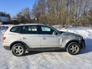 Pelēks BMW X3 2007 Anykščiai, ar dzinēja tilpumu 2.00 L un nobraukumu 355 tūkst. km par 3100 €, foto 3 vietnē AUTOMOTO.COM.LV
